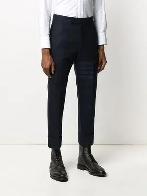 Thom Browne 4-bar Flannel Trousers