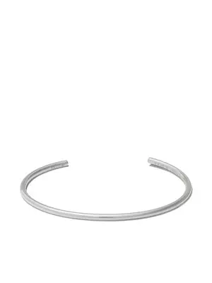 Le Gramme Polished Bangle Bracelet - Silver