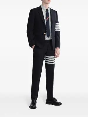 Thom Browne 4-bar Stripe Single-breasted Blazer - Blue