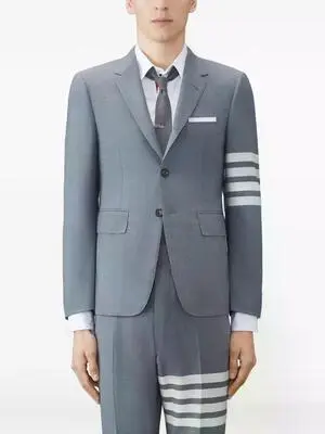 Thom Browne 4-bar Stripe Single-breasted Blazer - Blue