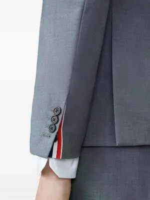 Thom Browne 4-bar Stripe Single-breasted Blazer - Blue