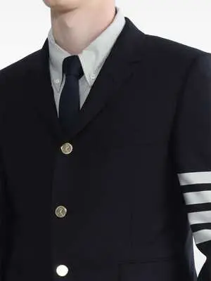 Thom Browne 4-bar Stripe Single-breasted Blazer - Blue