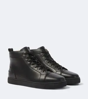 CHRISTIAN LOUBOUTIN Louis High-top Sneakers - Black