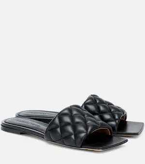 Women's Padded Leather Sandals