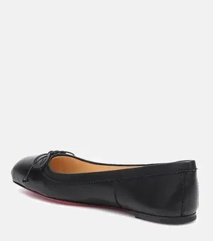 CHRISTIAN LOUBOUTIN Mamadrague Ballet Flats - Black
