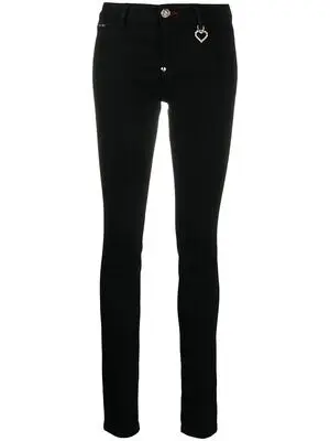Philipp Plein Mid Rise Bottoms For Women