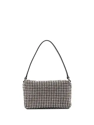 Alexander Wang Wangloc Rhinestone Clutch - Metallic