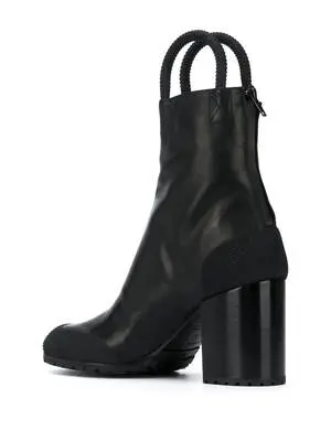 Random Identities Top Handle Ankle Boots
