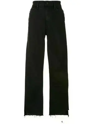 MOTHER Cropped Slim-fit Jeans