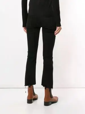 MOTHER Cropped Slim-fit Jeans