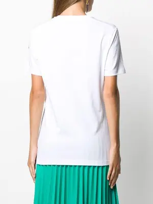 Moncler Logo Appliqué Cotton T-shirt