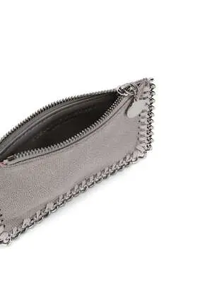 Stella McCartney Falabella Zipped Wallet - Grey