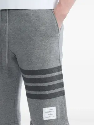 Thom Browne Striped Track Shorts - Grey