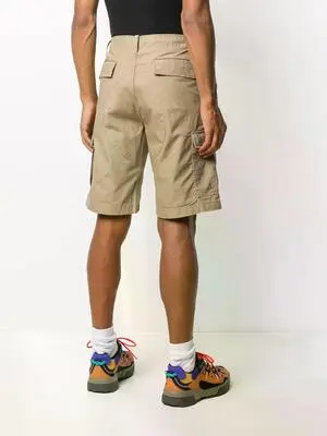 Carhartt Work In Progress Side Logo Patch Shorts - Neutrals