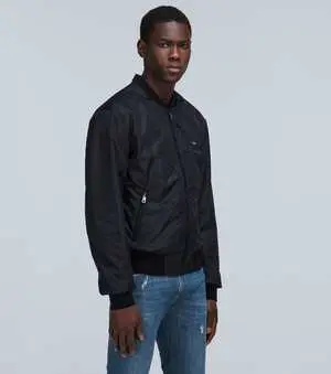 Dolce & Gabbana Bomber Jacket With Logo