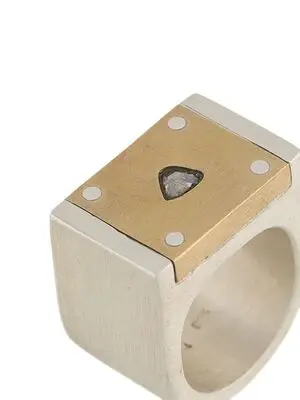 PARTS OF FOUR Plate Single Ring - Silver
