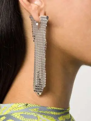 Rabanne Mesh Drop Earring