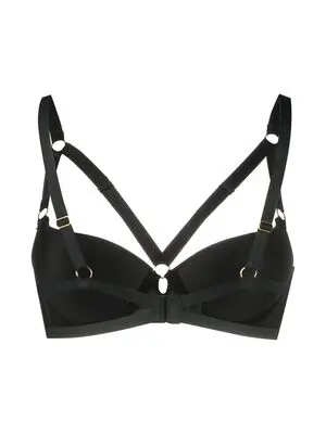 MAISON CLOSE Strap-embellished Padded Bra
