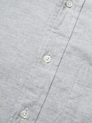 Thom Browne Long-sleeve Chambray Shirt - Grey