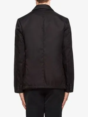 Prada Logo-plaque Single-breasted Blazer
