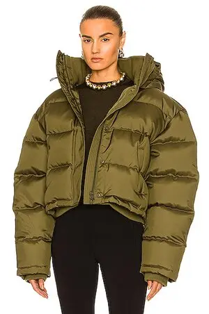 Wardrobe.NYC Puffer Jacket In White
