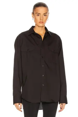Wardrobe.NYC Oversize Shirt - Black