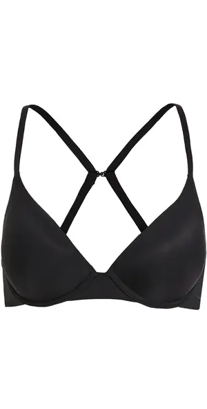 Natori Minimal Convertible Push-up Bra - Black