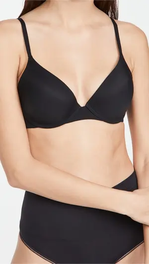 Natori Minimal Convertible Push-up Bra - Black