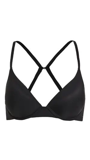Natori Minimal Convertible Push-up Bra - Black