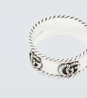 Gucci Double G Sterling Ring
