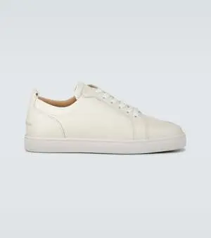 CHRISTIAN LOUBOUTIN Rantulow Leather Sneakers - White