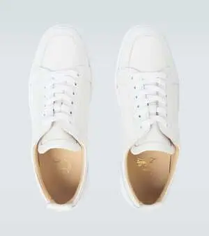 CHRISTIAN LOUBOUTIN Rantulow Leather Sneakers - White