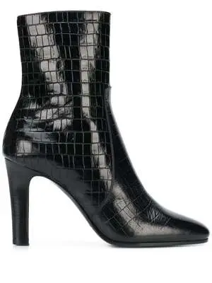 Saint Laurent Embossed Boots For Women