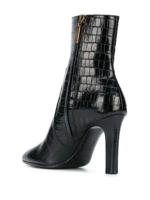 Saint Laurent Jane 90 Zip Boots