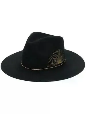 VAN PALMA Basile Bead Embellished Hat