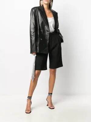 Loulou De Saison Double-breasted Lambskin Jacket
