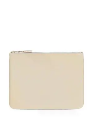 Comme Des Garçons Logo-print Leather Pouch