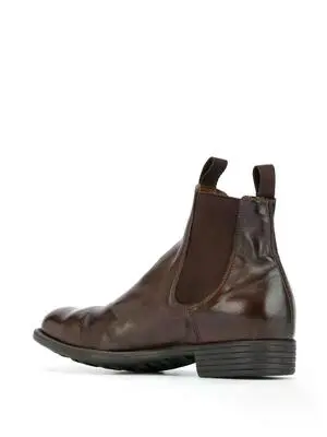 Officine Creative Leather Chelsea Boots