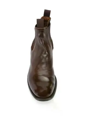 Officine Creative Leather Chelsea Boots