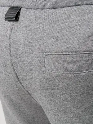 Thom Browne Striped Cotton Track Pants - Grey