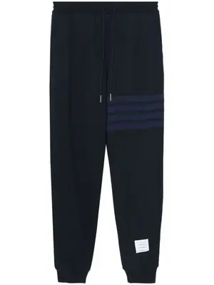Thom Browne 4-bar Loopback Track Pants - Blue