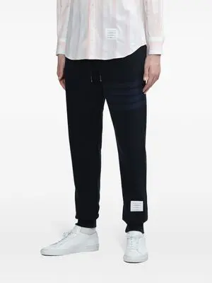 Thom Browne 4-bar Loopback Track Pants - Blue