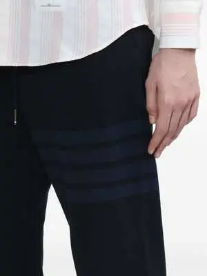 Thom Browne 4-bar Loopback Track Pants - Blue