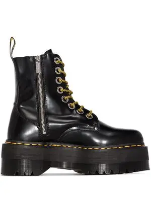 Dr. Martens Jadon Platform Boots - Black