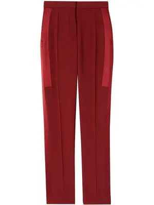 Burberry High-waisted Side Stripe Trousers