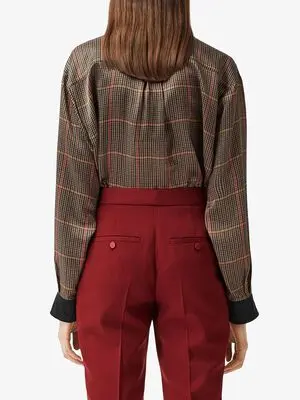 Burberry High-waisted Side Stripe Trousers