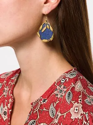 AURÉLIE BIDERMANN Francoise Earrings - Blue