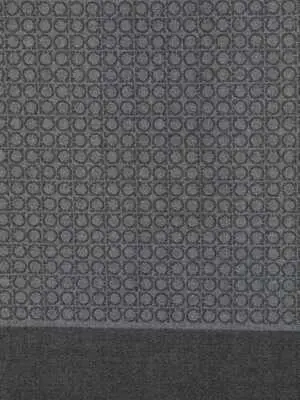 FERRAGAMO Gancini Scarf - Grey