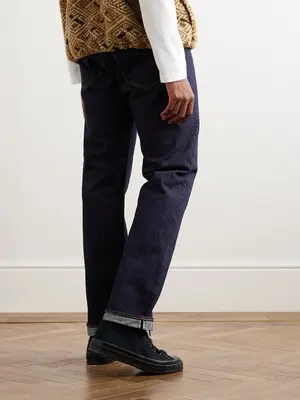 ORSLOW 105 Selvedge Straight-leg Jeans