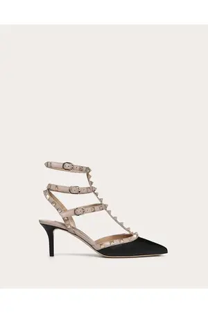 Valentino Garavani Rockstud Caged Pump 65Mm - Black